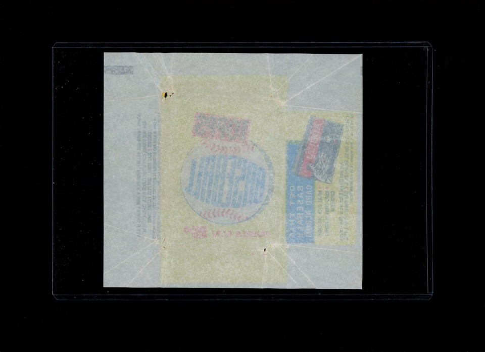 1960 TOPPS BASEBALL EMPTY 5 CENT WAX PACK WRAPPER *336852 | eBay