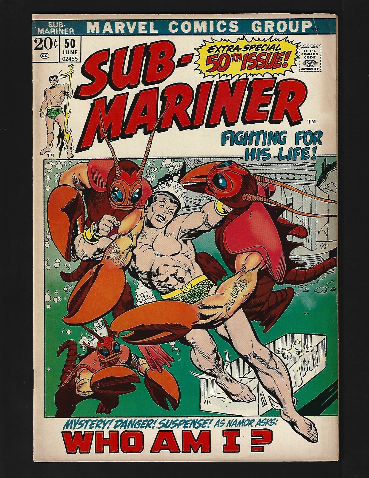 Sub-Mariner #50 FN- Kane Everett 1st Namorita (Nita) Return of Byrrah Namora | eBay