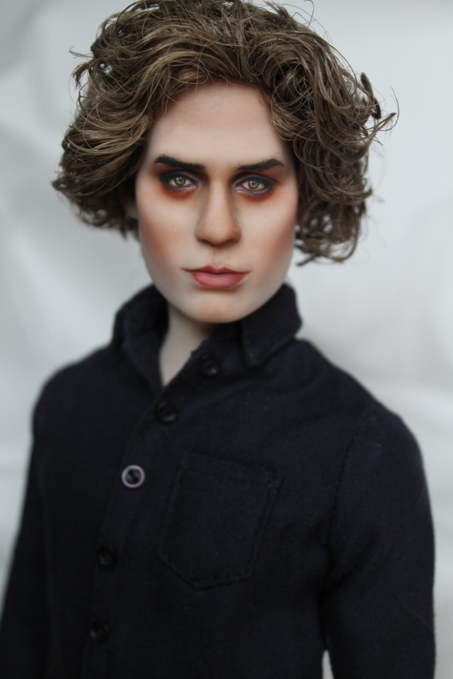 Tonner 17" TWILIGHT JASPER HALE Jackson Rathbone OOAK Repaint Doll by ...