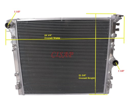 DPI：2957 3Rows All Aluminum Radiator For Jeep Wrangler JK 3.6L 2018 | eBay