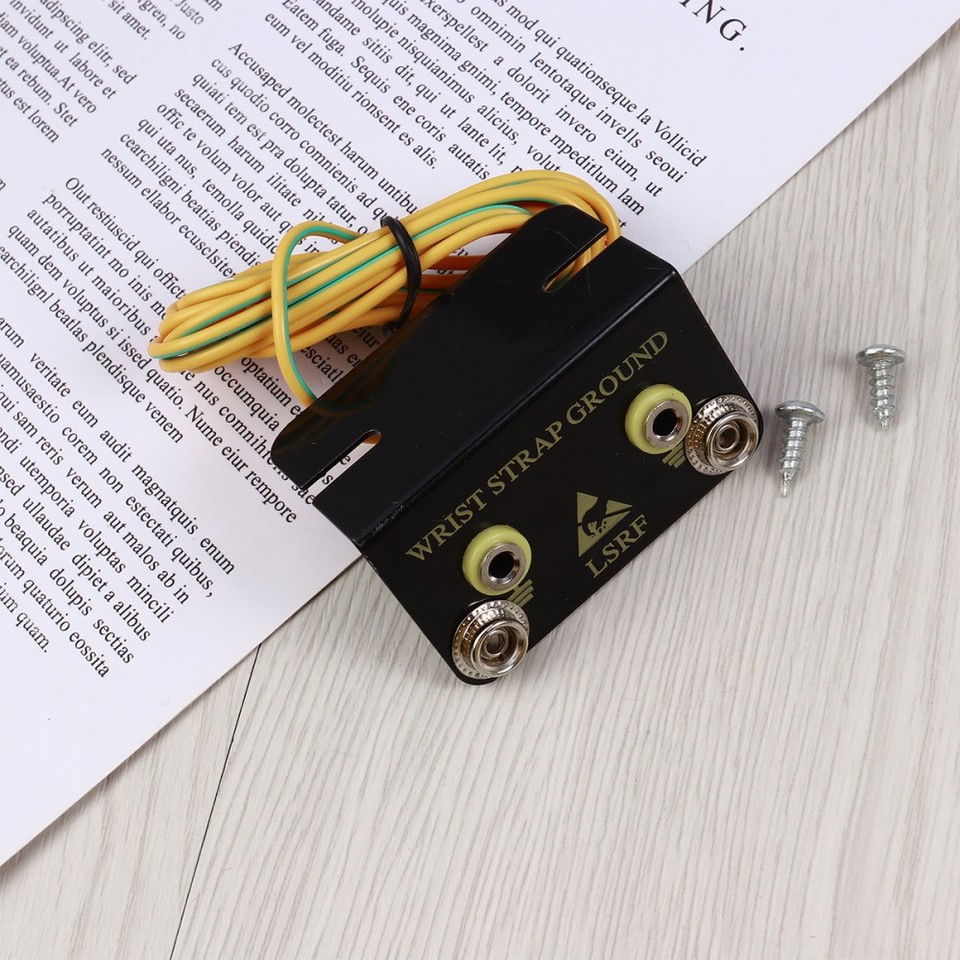1Pc ESD Ground Socket for Wrist Strap and Electrical Workstation Setup ...
