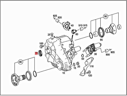 Genuine MERCEDES V251 W164 W166 X164 X166 Shaft seal 0149971346 | eBay