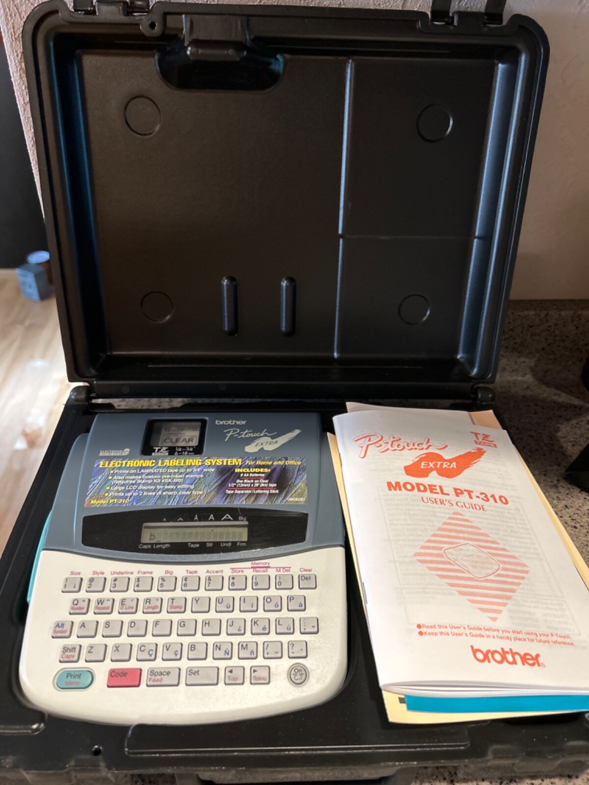 Brother P-Touch Extra Labeling System Label Maker PT-310 - (NO POWER ...