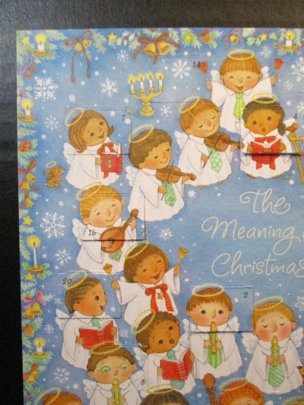 Hallmark Cards Christmas Advent Calendar Angels The Meaning of ...
