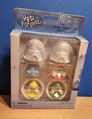 20018 Yeti Forgetti The Hide and Peek Memory Game 2-4 Players Ages 4 ...
