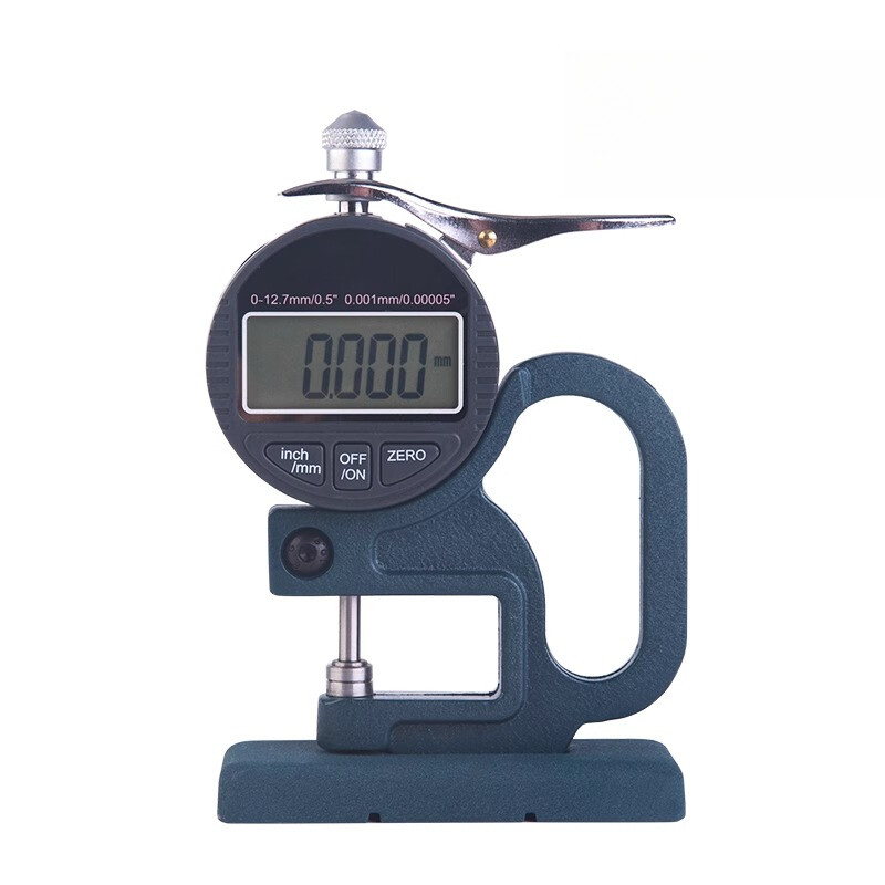 12.7mm 0.5'' Digital Thickness Meter Electronic Micrometer 0.01mm LCD ...