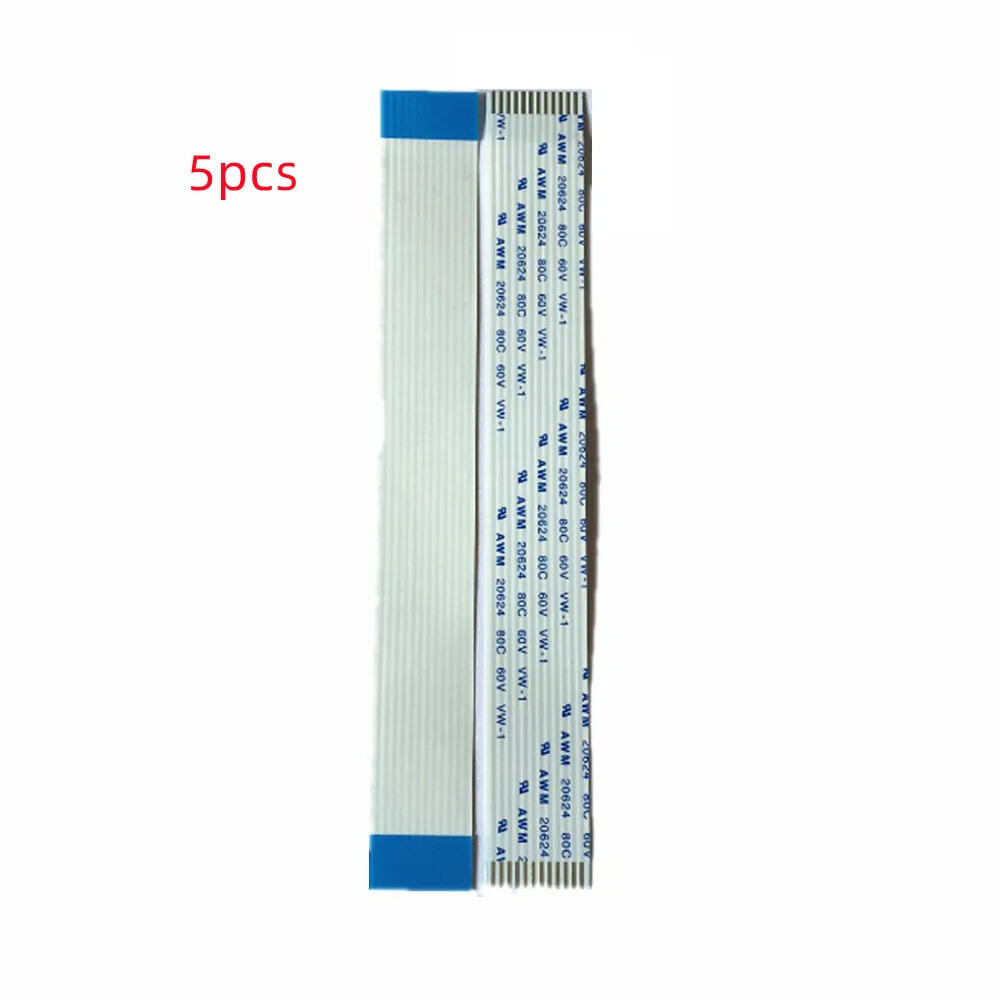 5x Flat Flex Ribbon Cable Panel Connection Connector Cord 12P For ...
