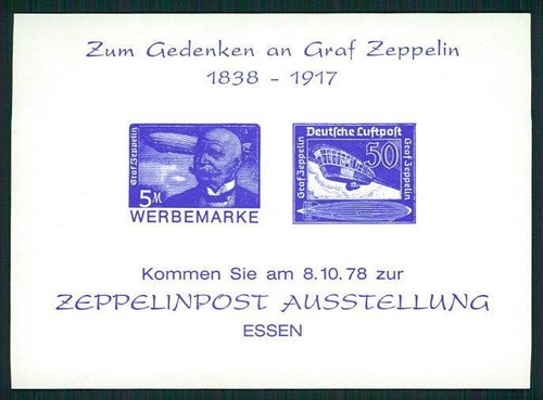 GERMANY S/S 1978 AVIATION GERMAN REICH ZEPPELIN RARE !! m3546 | eBay