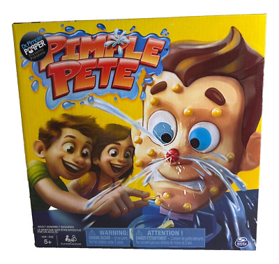 Spin Master Games Pimple Pete Game Presented by Dr. Pimple Popper, NEW ...