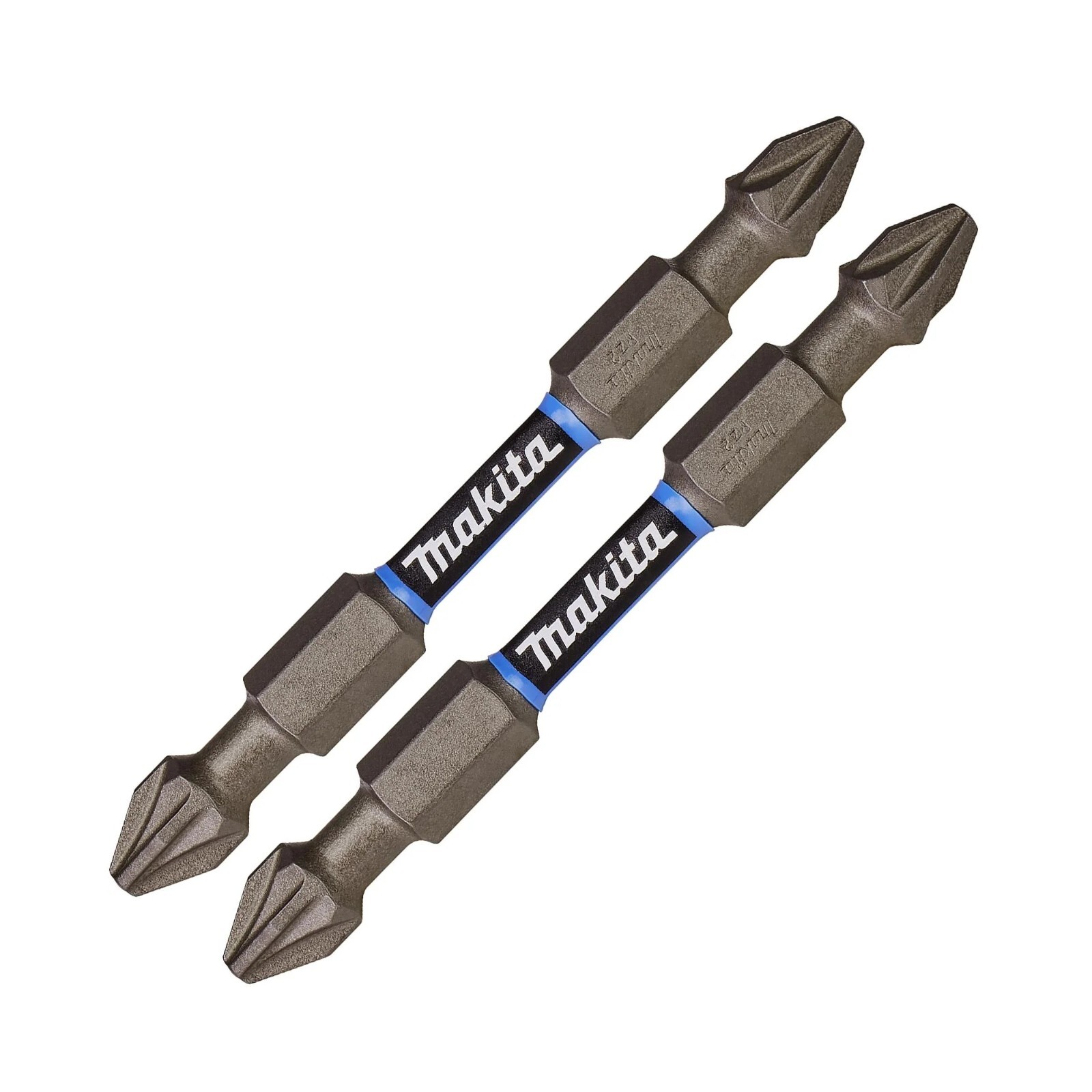 Makita PZ2 Screwdriver Bits Impact Premier Pack of 2 Pozi Double ...