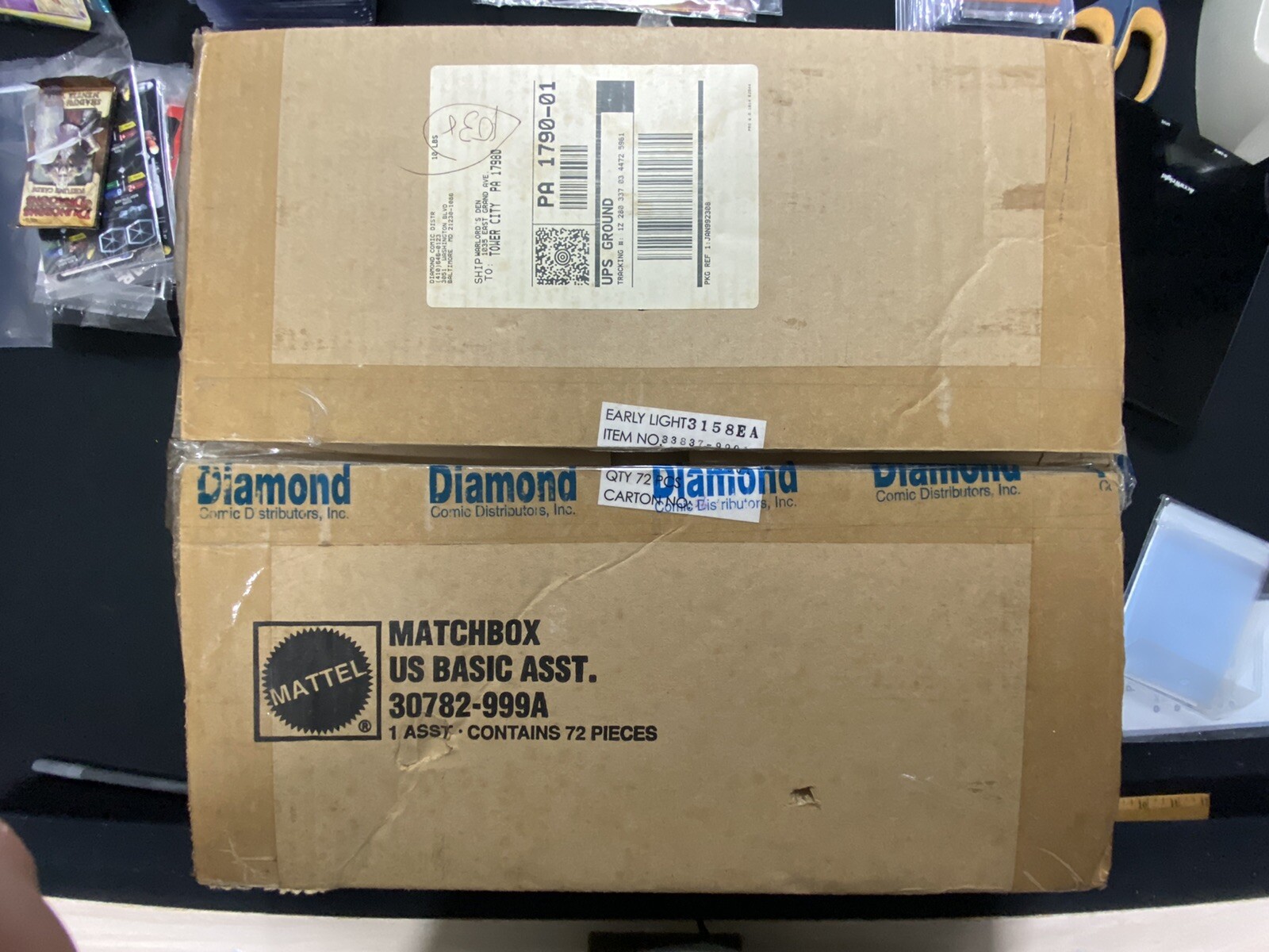 MatchBox Factory Case 72 Pieces US Basic Assortment | eBay