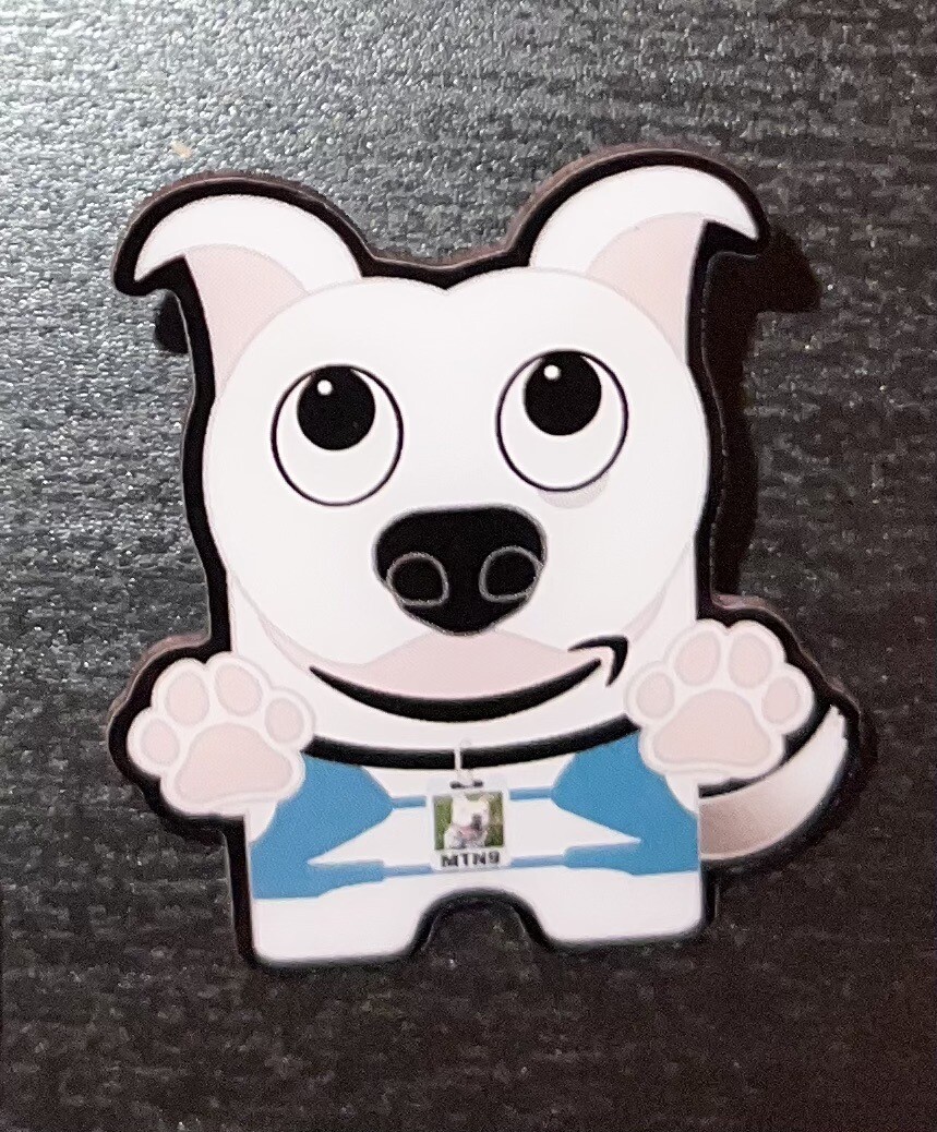 Amazon PECCY pin Site Therapy Dog With Badge ID On Collar. EXTREMELY ...