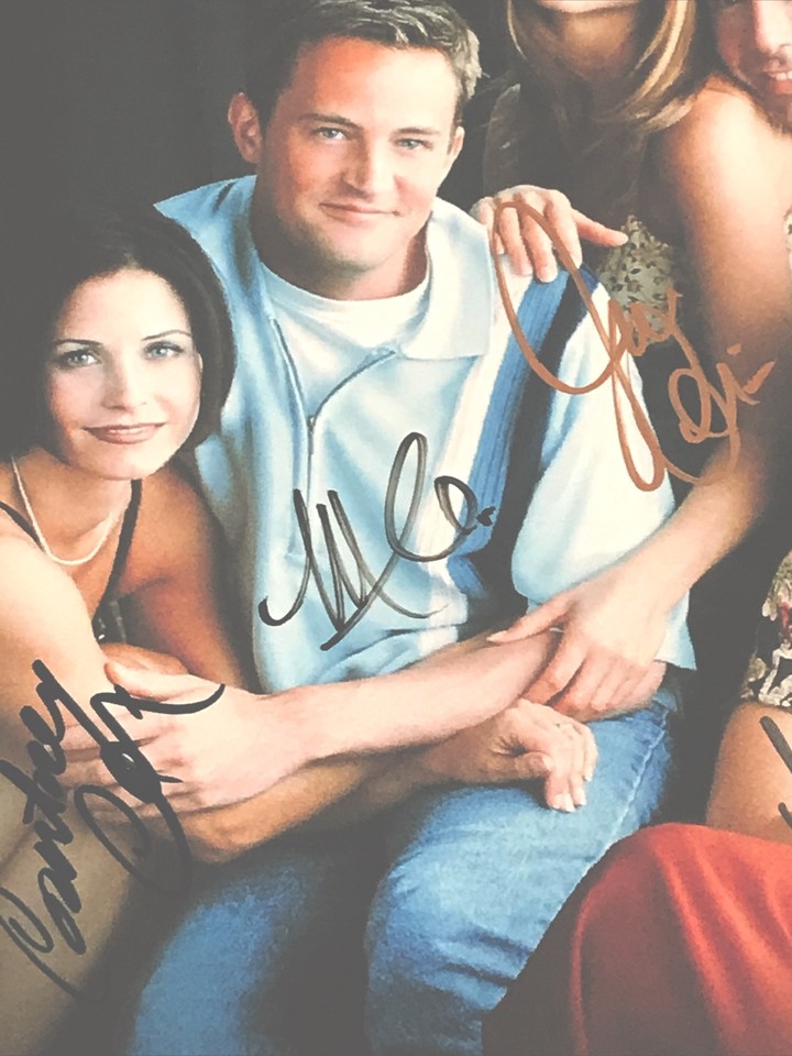 FRIENDS TV Cast Authentic Signed Autographs 8x11 Photo W COA Entire 6 ...
