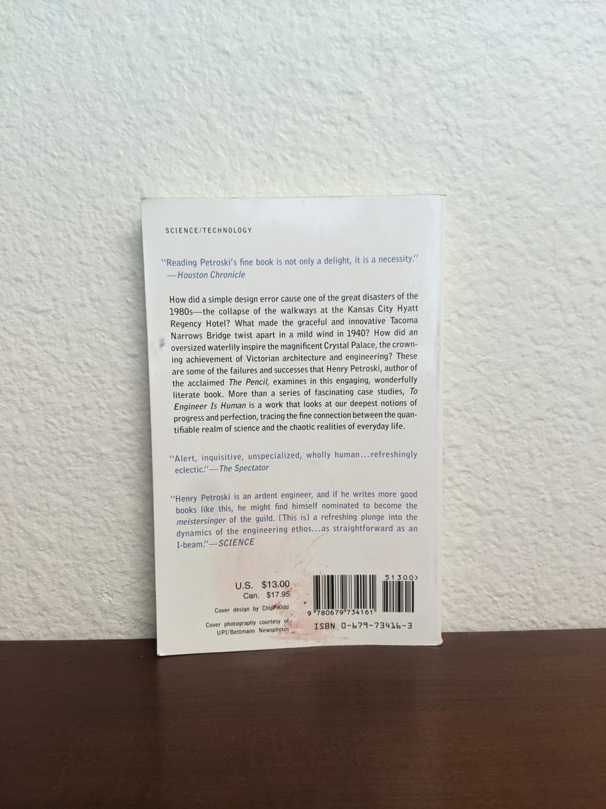 To Engineer Is Human : The Role of Failure in Successful Design by ...