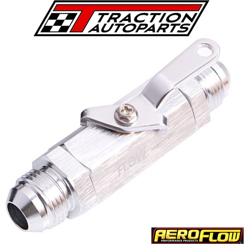 Shut-Off Valve, Aluminium, Silver, -12 AN Male Threads AF1000-12S | eBay