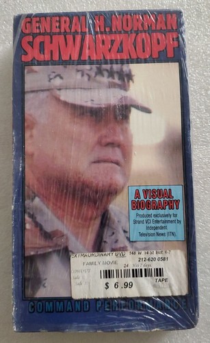 VHS Movie "General H. Norman Schwarzkopf" | eBay