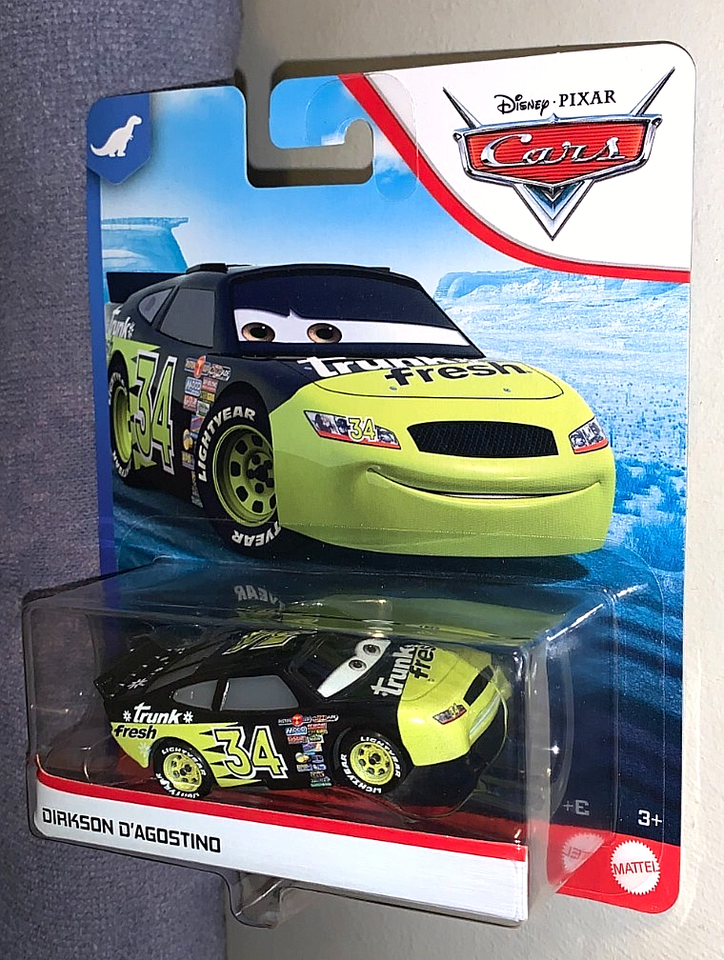 DISNEY PIXAR CARS 2019 1/50 DINOCO 400 #34 DIRKSSON D'AGOSTINO TRUNK ...
