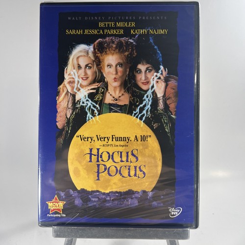 Hocus Pocus Movie DVD 1993 Brand New Factory Sealed 717951003584 | eBay