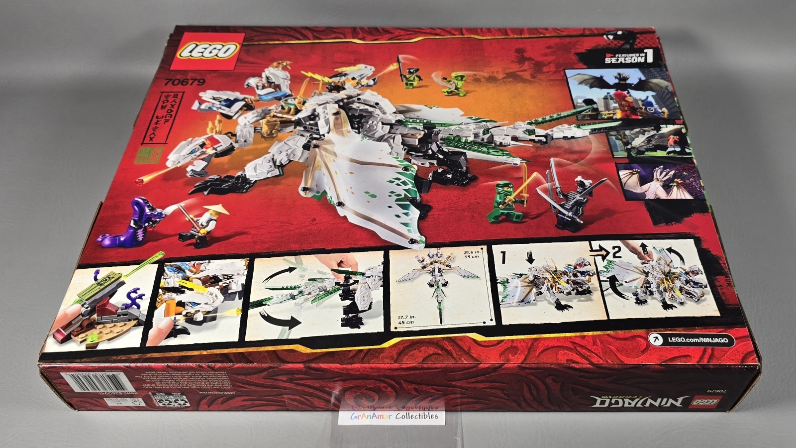 LEGO Ninjago Legacy 70679 The Ultra Dragon [RETIRED] 2018 | NEW ...