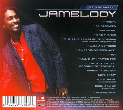 JAMELODY BE PREPARED NEW CD 54645178426| eBay
