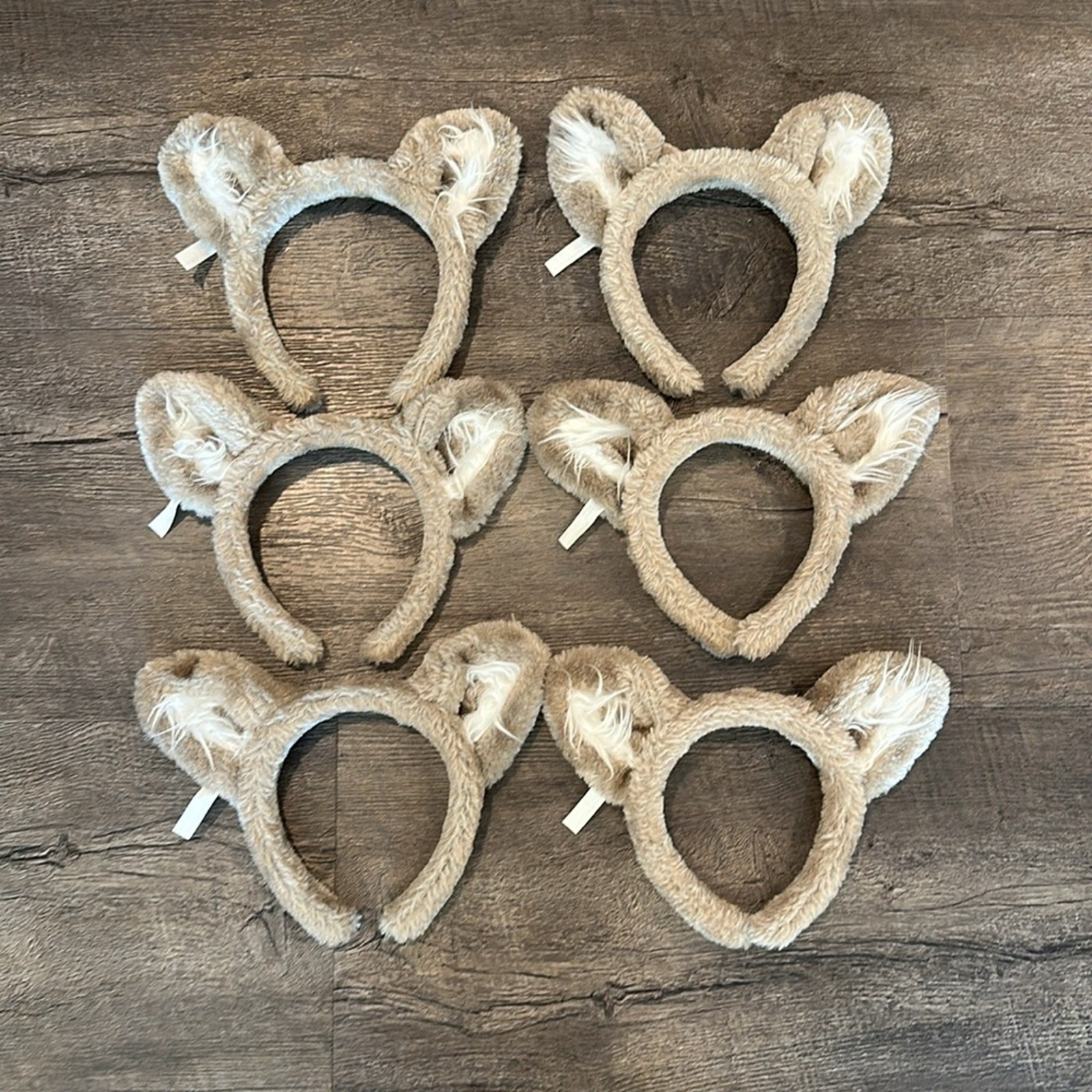 Great Wolf Lodge BUNDLE (6) Wolf Ear Headbands - Gem