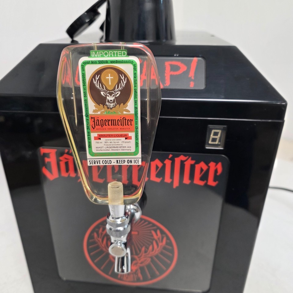 Jagermeister Tap Machine JEMUS Model 3 Bottle Shot Dispenser Chiller ...
