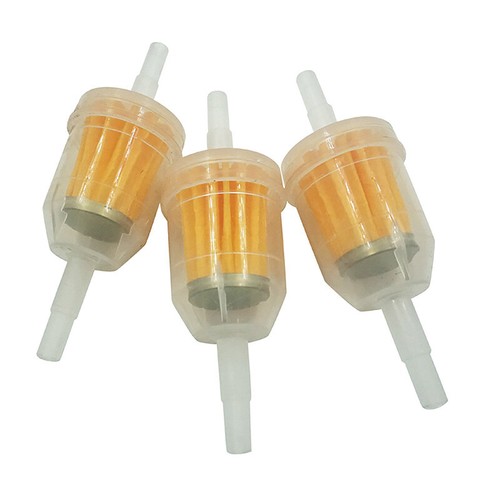 1PC Car Gasoline Oil Filter Pipes 6MM-8MM Universal Inline Gas Fuel ...
