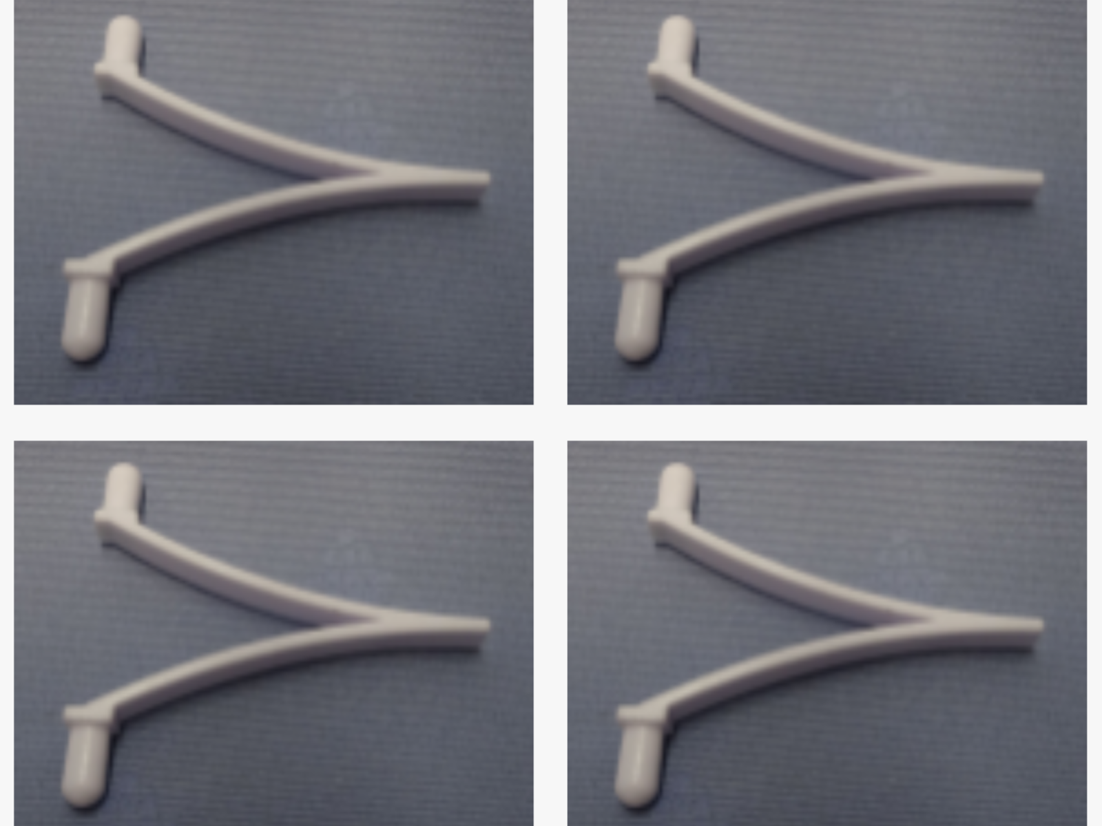 Habco Wishbone Clip V Style 4 Pack Pool Spa Telescopic Pole Heavy Duty ...