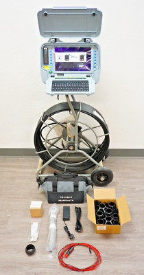 Pearpoint Flexiprobe 540 Self Leveling Sewer Drain Camera System 200ft ...