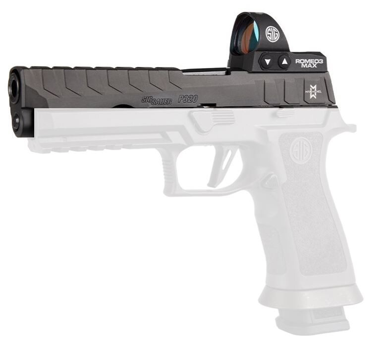Sig Sauer P320MAX Complete Upper, with ROMEO3MAX Optic (from SKU: 320X5 ...