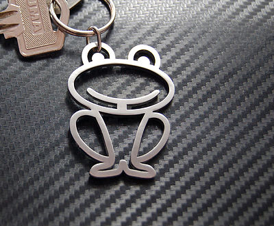 FROG Toad Amphibian Tree Animal Keyring Keychain Key Fob Stainless ...