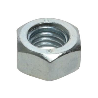 Pack of 500 Zinc Silver Hex Nut 2BA x 0.81p Imperial BS57 Standard Full ...