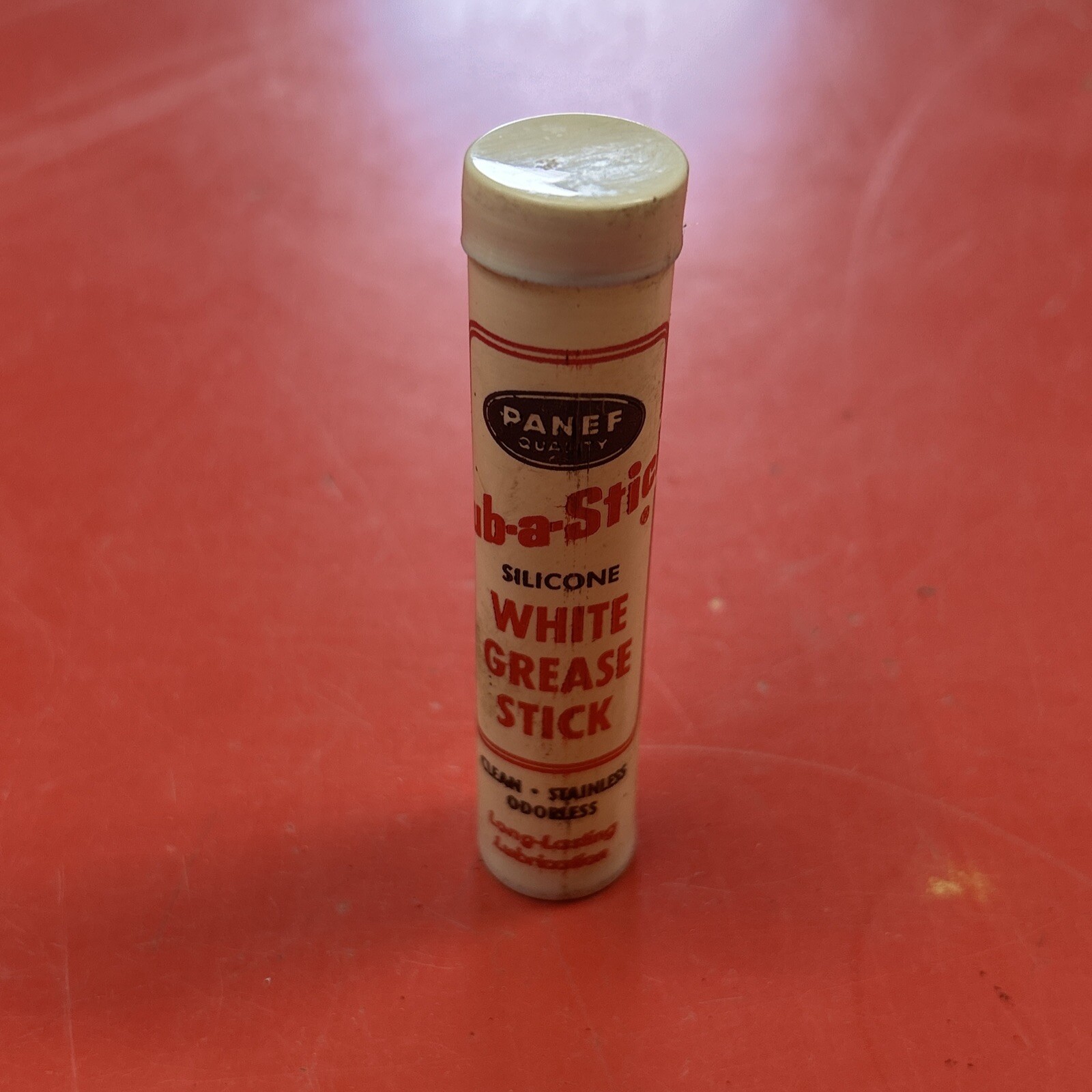 Panef Lub-a-Stick White Grease Stick Lubricate w/ Silicone 1 Oz. | eBay