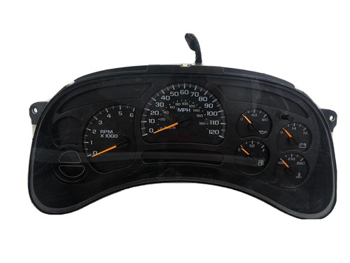Instrument Cluster Chevrolet Silverado Sierra Speedometer Gauges 2002 ...