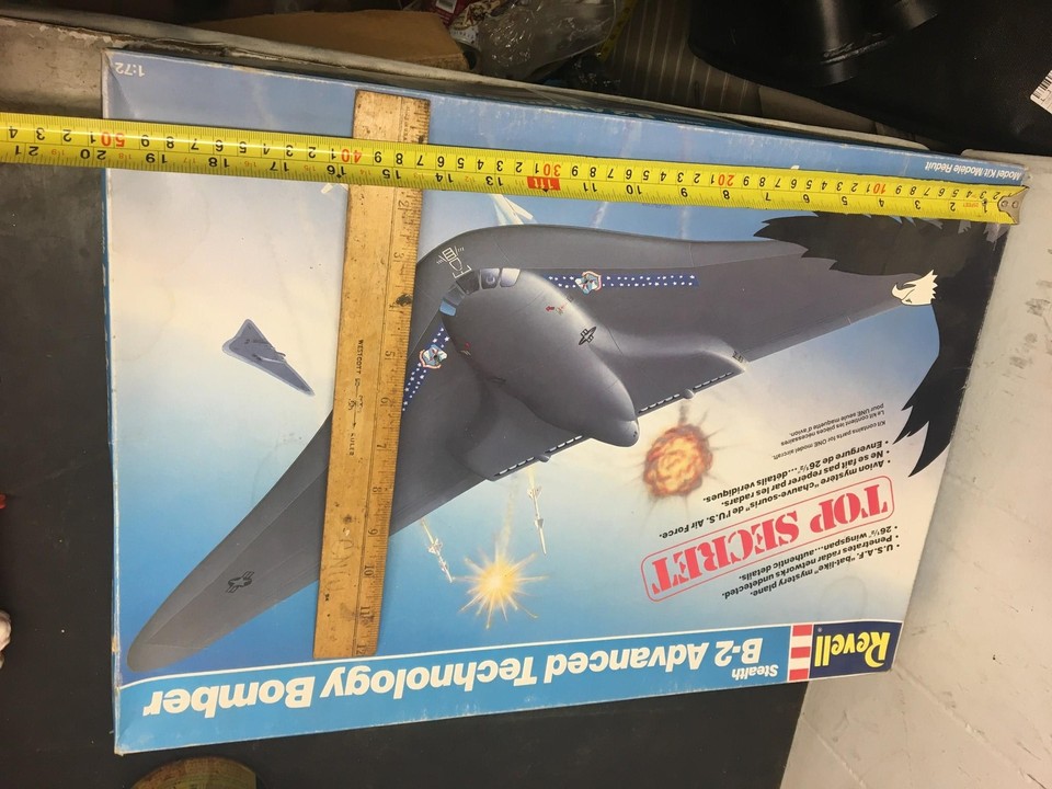 VINTAGE 1987 REVELL Model STEALTH B-2 Advanced Technology Bomber Kit ...