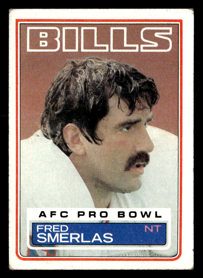 Fred Smerlas 1983 Topps Card #228 Buffalo Bills | eBay