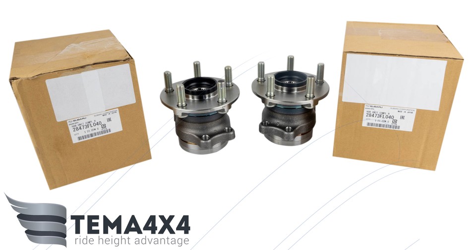 OEM Genuine Rear Axle Hub Wheel Bearing RH+LH for Subaru 28473FL040 ...