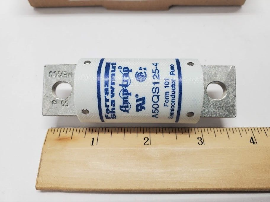 New Ferraz Shawmut Amp-Trap A50QS125-4 125 AMP 500 Volt Fuse | eBay