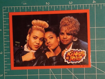 1991 Topps Kings of Rap Music HIP HOP CARD #12 SALT N PEPA | eBay