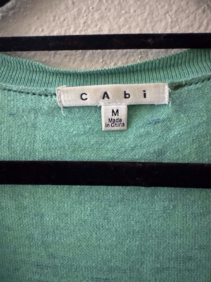 Cabi Sea foam Green Button Front Cardigan | eBay
