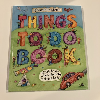Things To Do Book Maizels, Jennie hardcover Used - Very Good ...