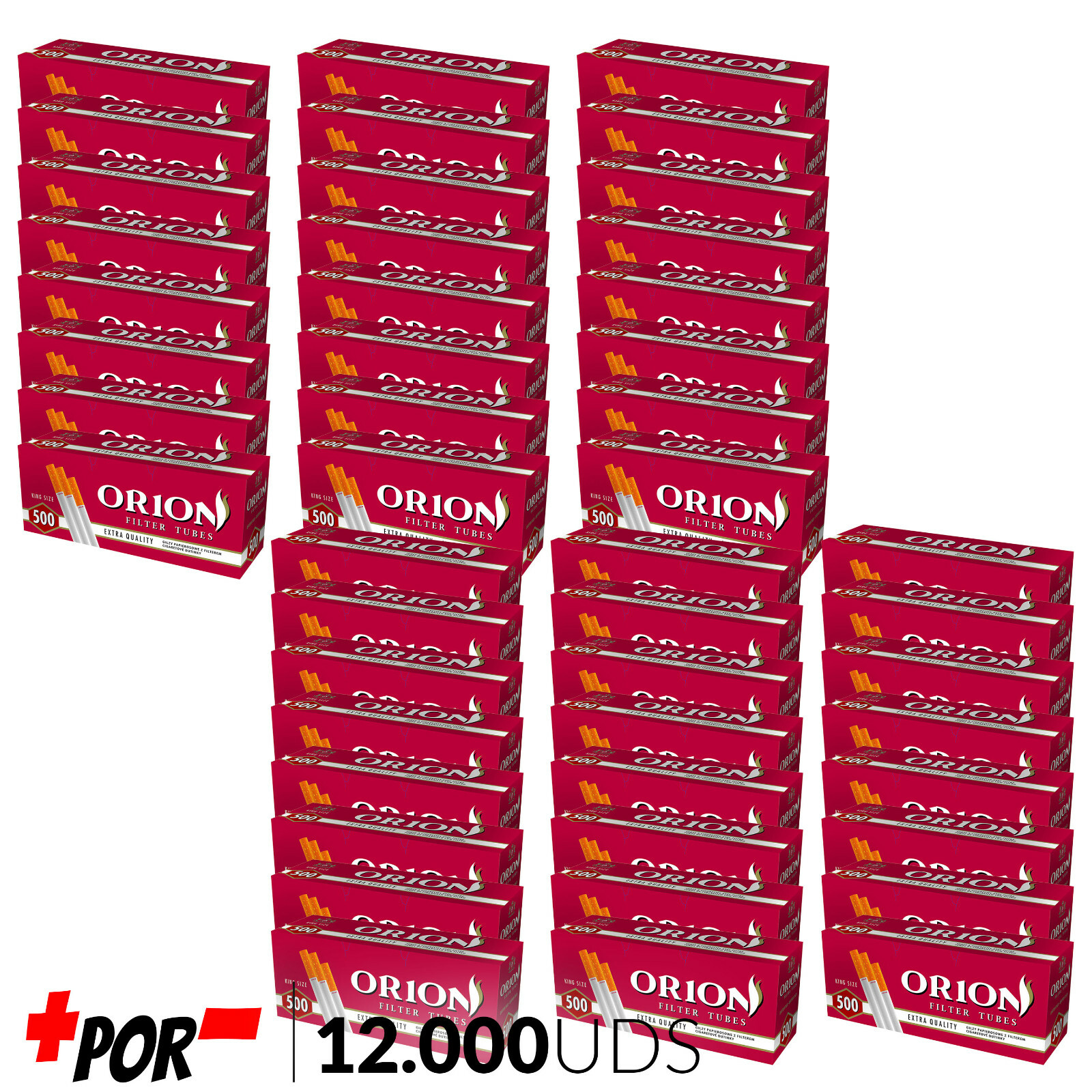 EMPTY TUBES WITH ORION FILTER TO FILL 250 3000 PREMIUM CIGARETTES | eBay