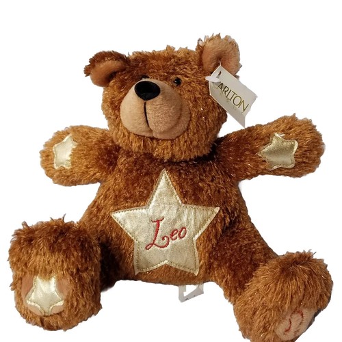 Carlton Cards Teddy Bear Leo Astrological Sign zodiac bears with tag ...