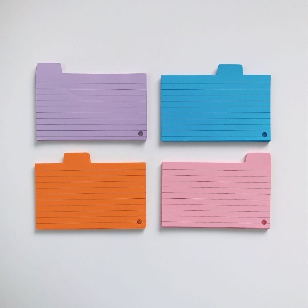 Post Memos Loose-leaf Note Paper Planning Color Refill Inner Page ...