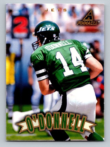 Neil O'Donnell 1997 Pinnacle #16 New York Jets | eBay