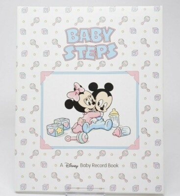 Disney Mickey & Minnie Baby Steps: A Disney Baby Record Keepsake Memory ...
