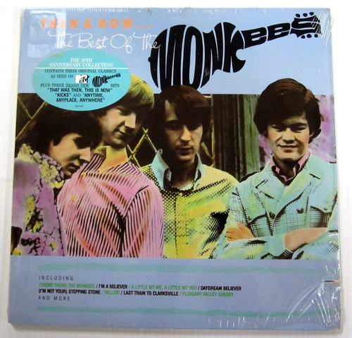 The MONKEES Then & Now the Best Of LP SEALED 1986 Cut-Out Ac 248 | eBay