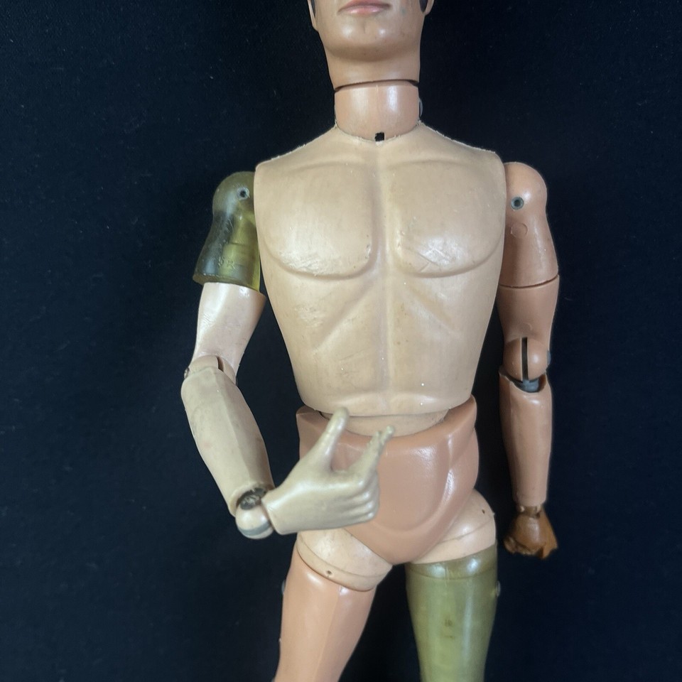 Vintage 1964 GI Joe Adventure Team "MIKE POWERS ATOMIC MAN" Hasbro 11.5 ...