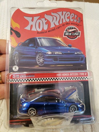 hot wheels rlc 1995 honda integra type r blue NIP | eBay