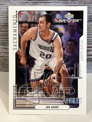 2000-01 Upper Deck MVP Silver Script Jon Barry #151 | eBay